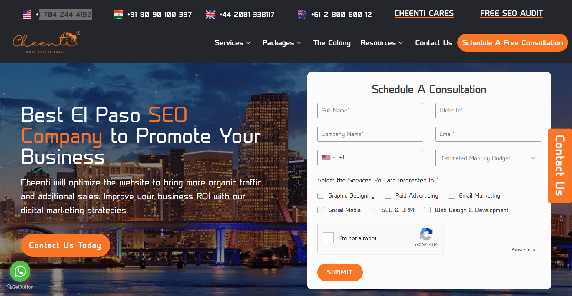 Top 10 SEO Companies In El Paso [2026] | Aero Business Solutions