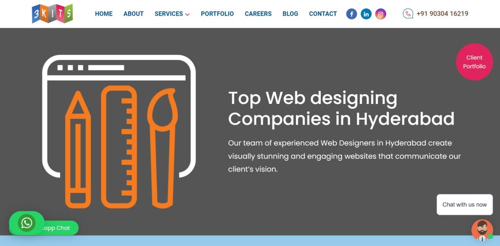 Top 10 Website Design Companies In Hyderabad [2025] | Aero Business ...