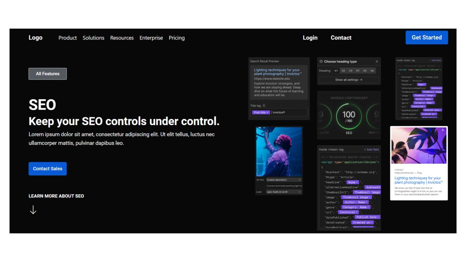 Hero Section Elementor Templates [Free Download] | Aero Business Solutions