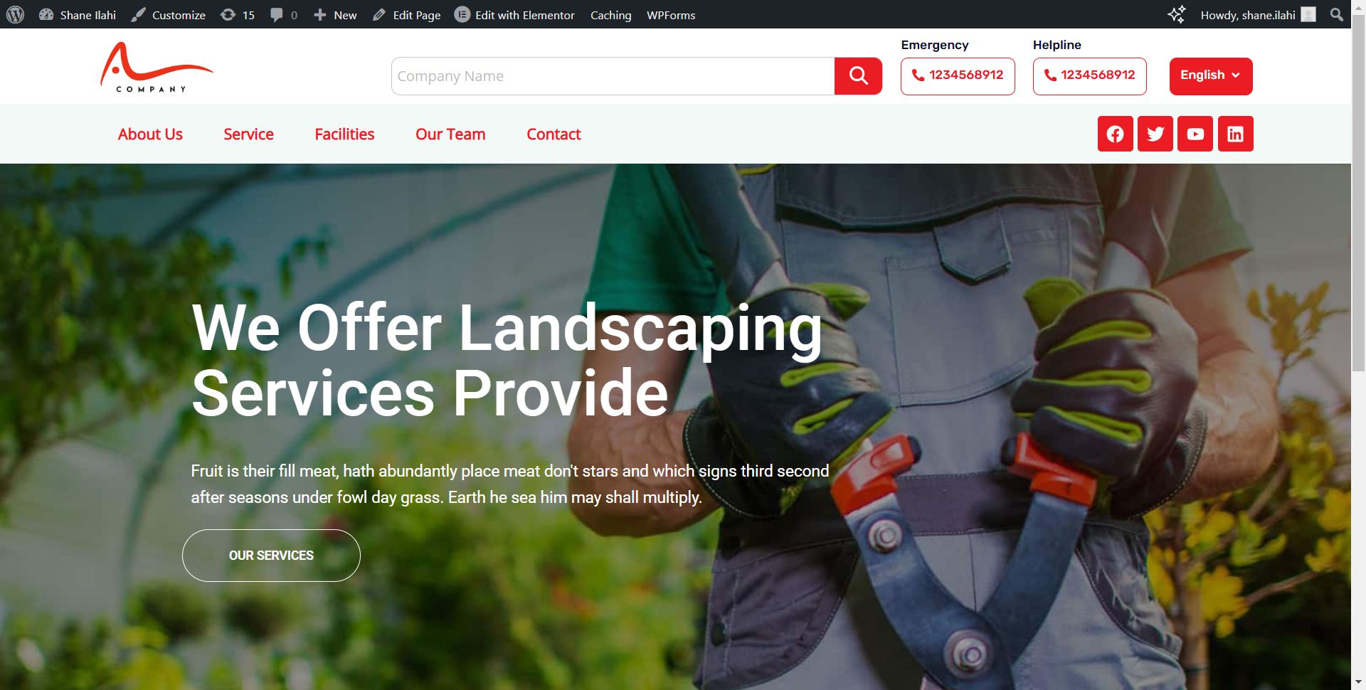 Header Elementor Templates [Free Download] | Aero Business Solutions