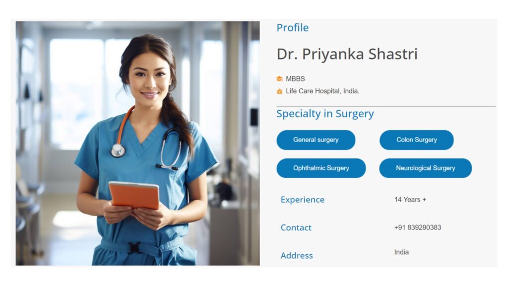 Doctor Website Elementor Templates [Free Download] | Aero Business ...