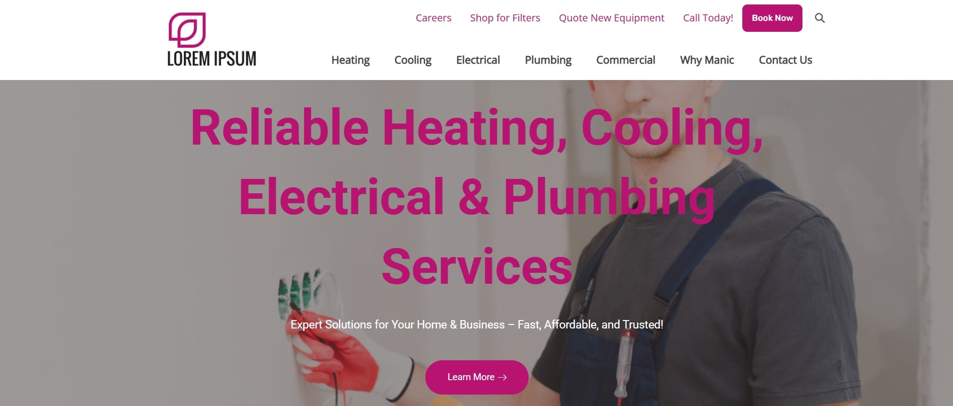 Header Elementor Templates [Free Download] | Aero Business Solutions