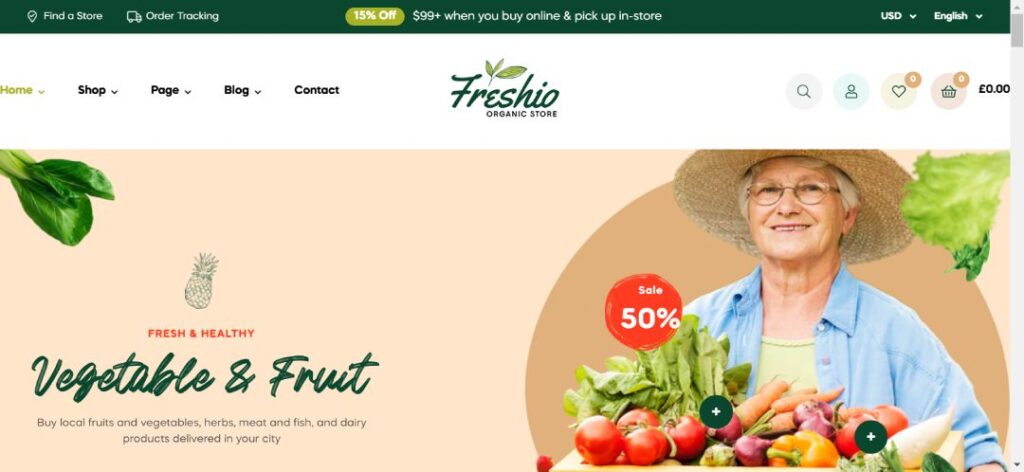 Organic Foods ECommerce Website Dev, SEO, Social Media & Digital ...