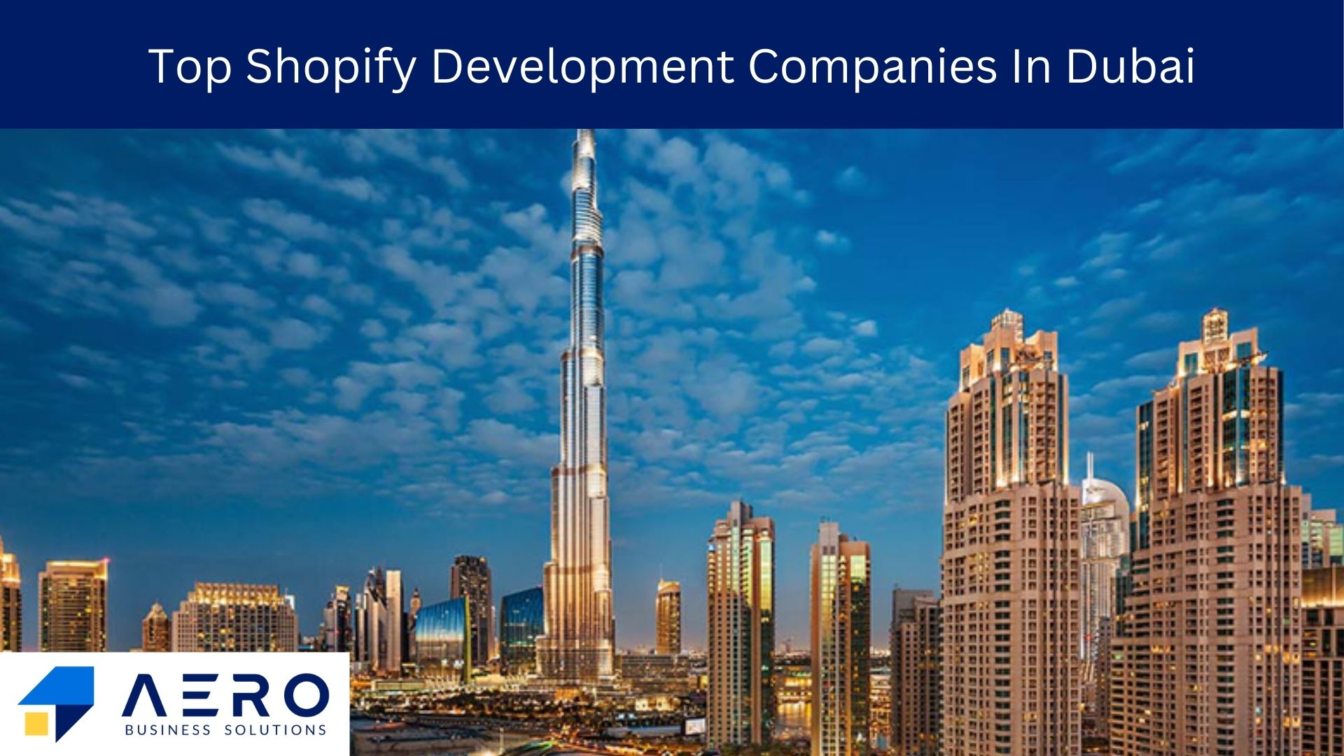 Hire Shopify Experts, Developers, Agencies In Dubai | Aero Business Solutions