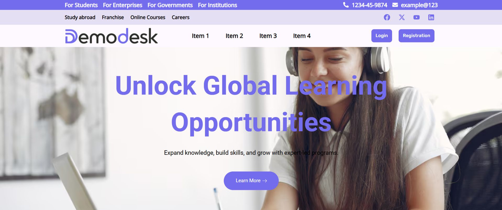 Download 25 Stunning Header Templates In One Click | Save Time & Boost ...