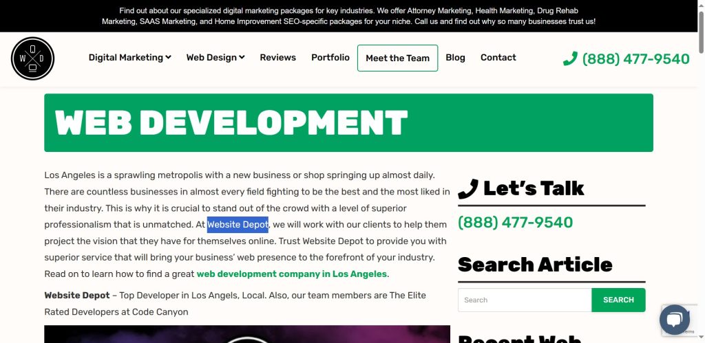 Top 10 Website Design Companies In Los Angeles [2025] | Aero Business Solutions